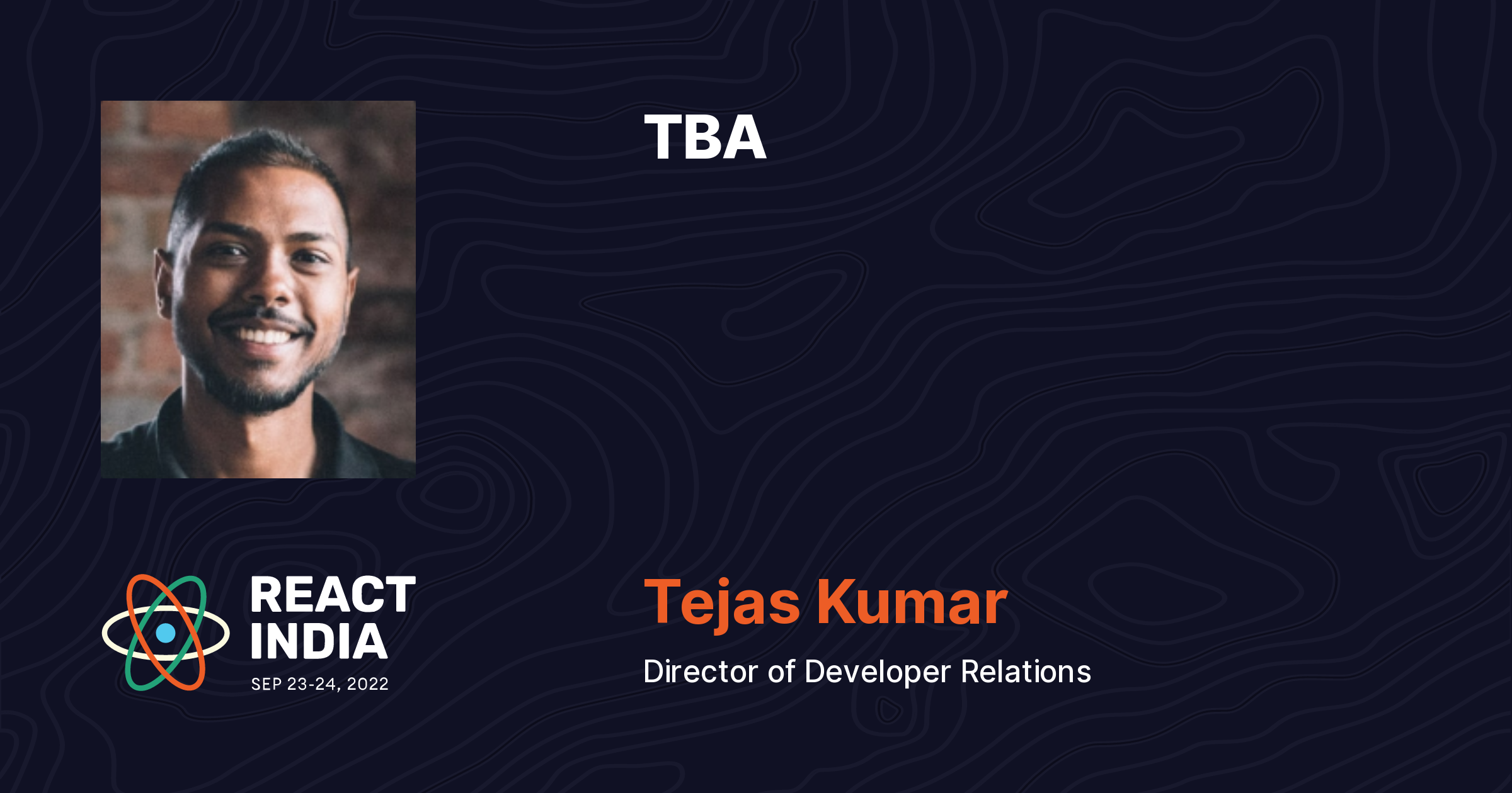 Tejas Kumar - Speaker at React India Conference